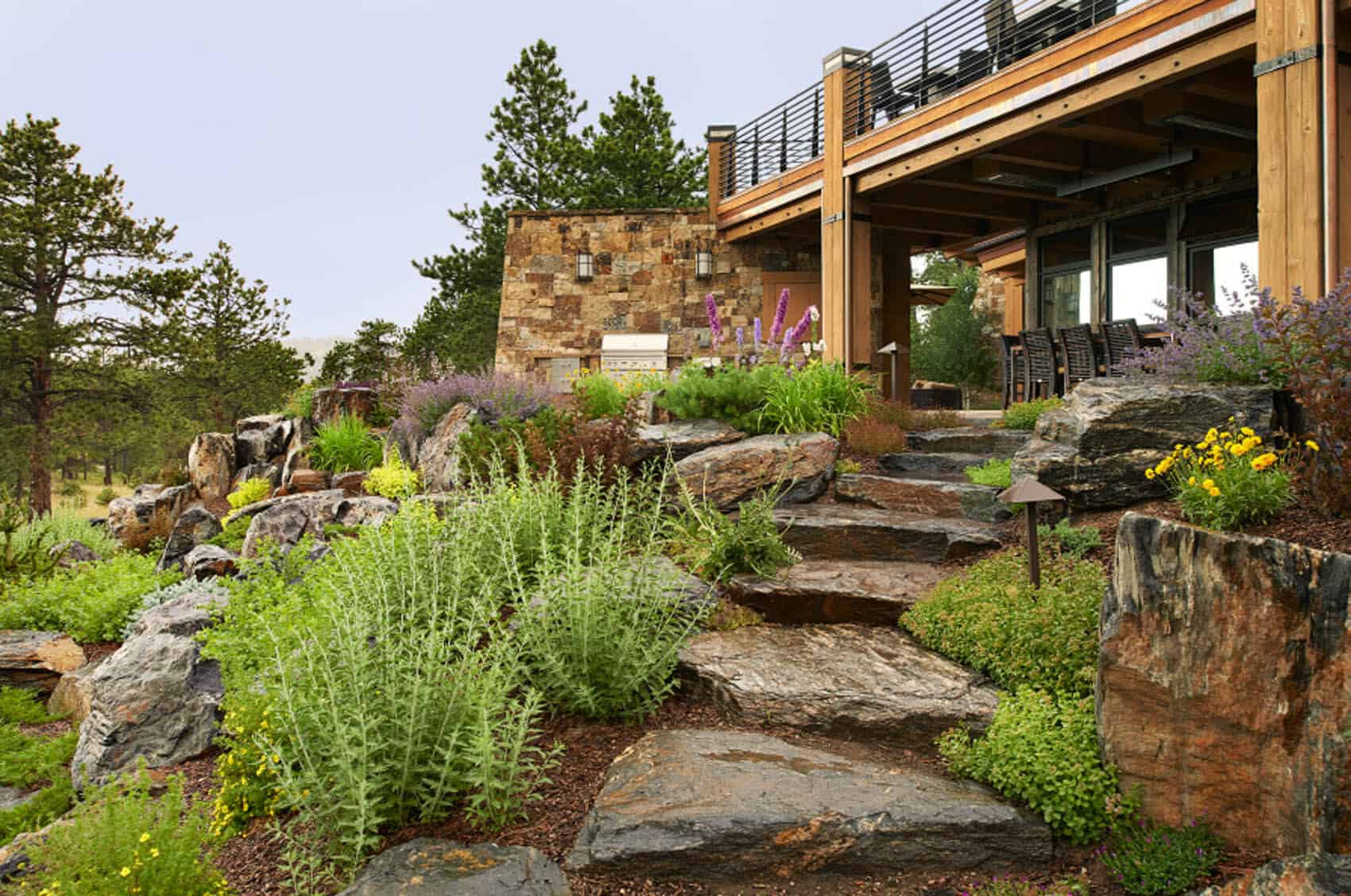 Colorado Mountain Home Landscaping Ideas
